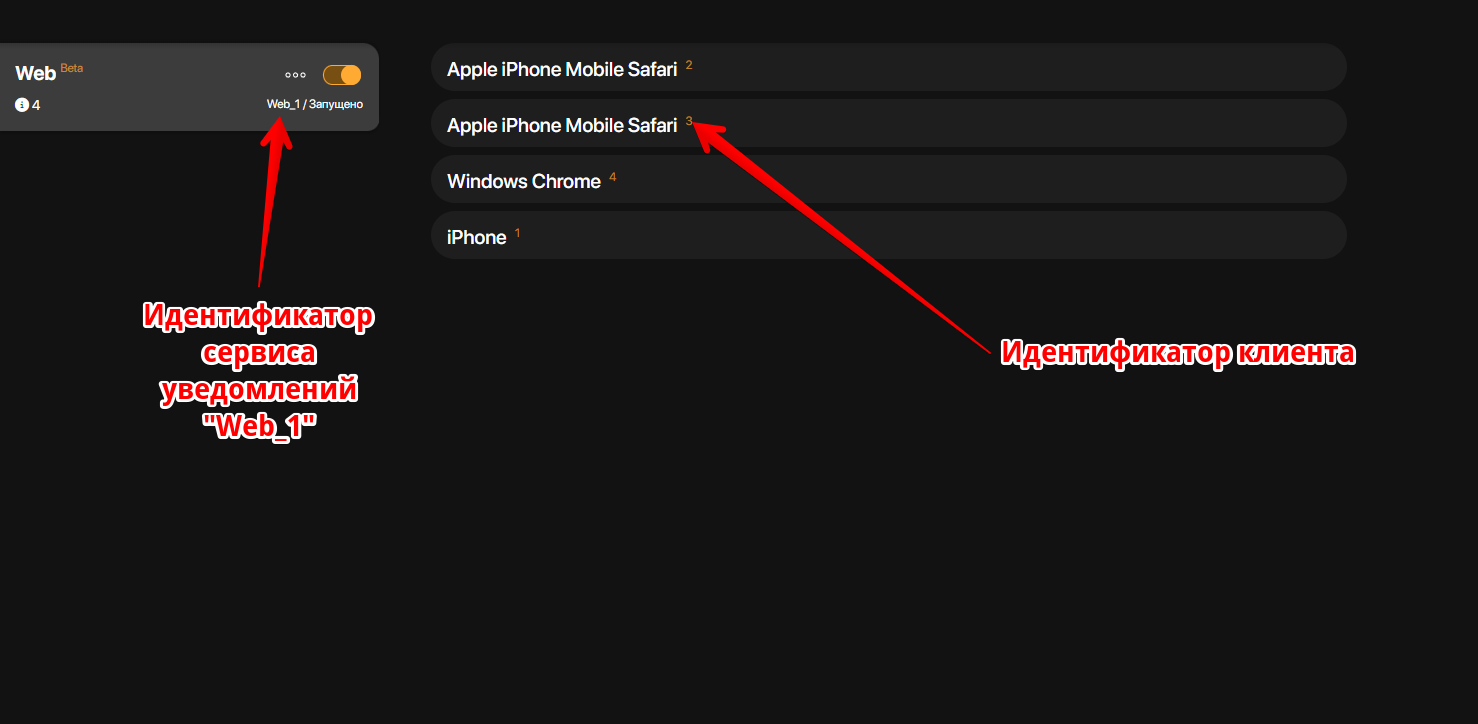 Уведомление — Sprut.hub Wiki